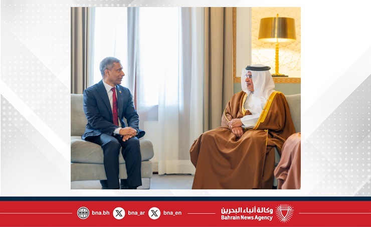 HRH the Crown Prince and Prime Minister meets with the newly appointed Ambassador of the ...